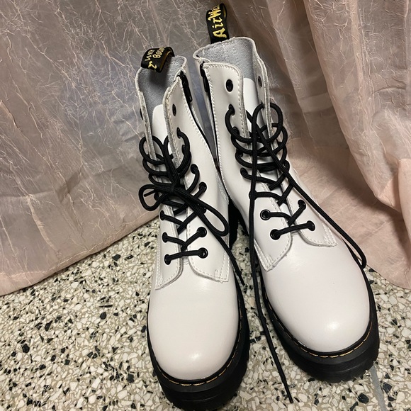 Dr. Martens | Shoes | White Jadon Doc Martin Platform | Poshmark